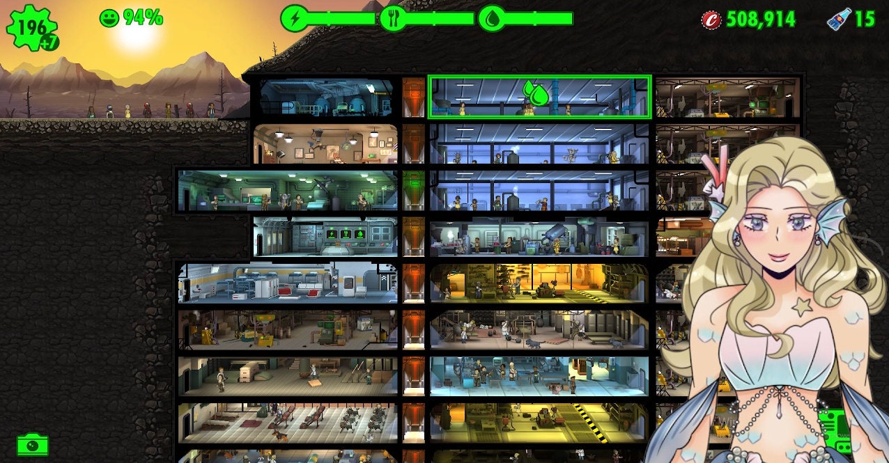 Marina PNG tuber/Mermaid PNG tuber model for streamers - Etsy France