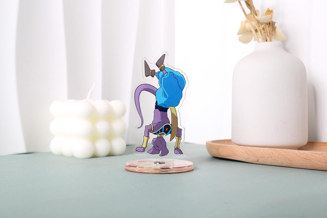 Beerus breakdancing stand giratorio acrílico | Dragon Ball Super - Etsy ...