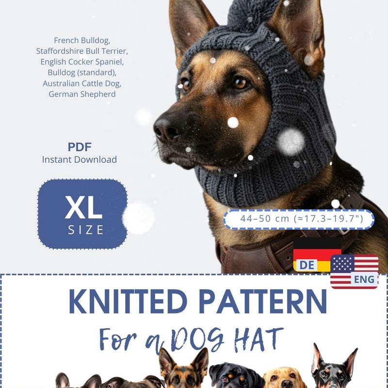 Knitted Terrier Pattern - Etsy