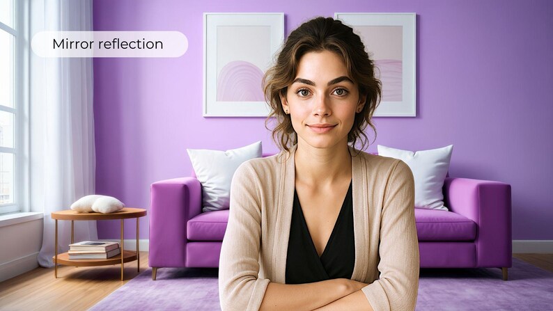 Colorful Room Virtual Backgrounds - 4 Pack for Zoom Meetings & Video ...