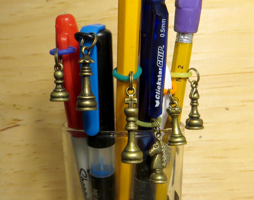 Chess Station Markers ~ Pens, Pencils, Backpacks, Jackets, Keychains - Etsy