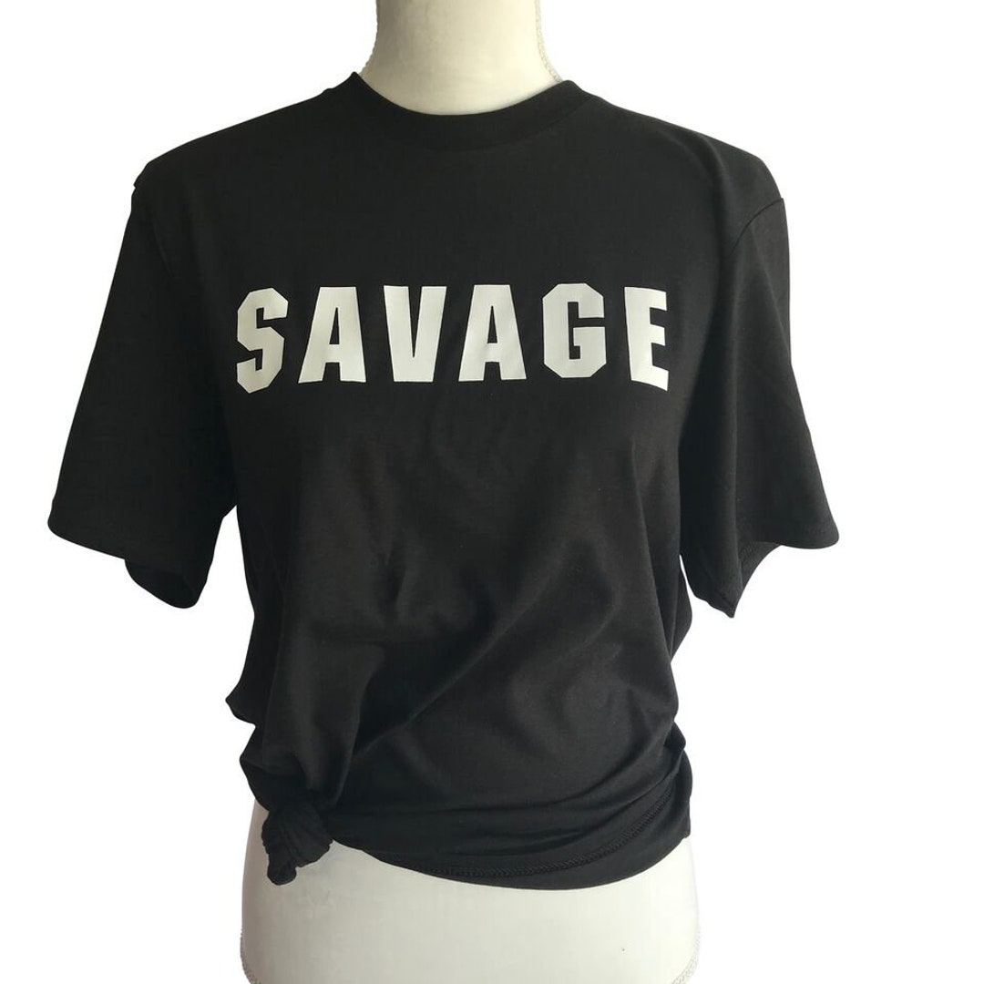 Savage Short Sleeve T-shirt - Etsy