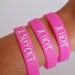 Breast Cancer Support Bracelets - Etsy