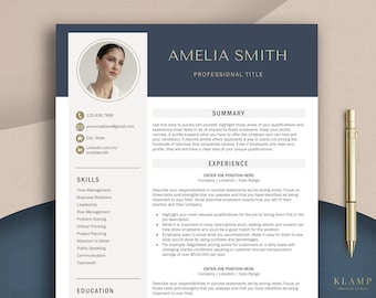Customer Service Resume Template Google Docs Resume Ms Word Template - Etsy