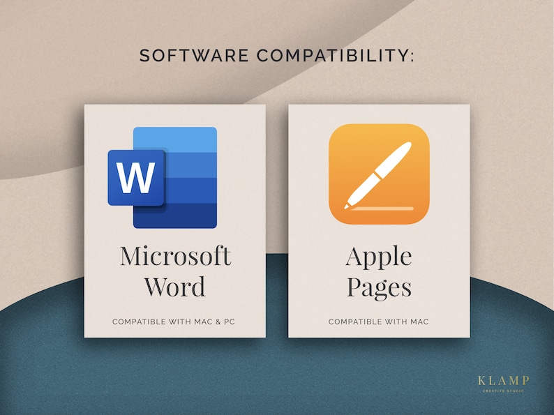 Bundle Letterhead Templates for Word and Pages, Personalized Letterhead ...