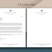 Photographer Letterhead Template for Word and Apple Pages, Business ...