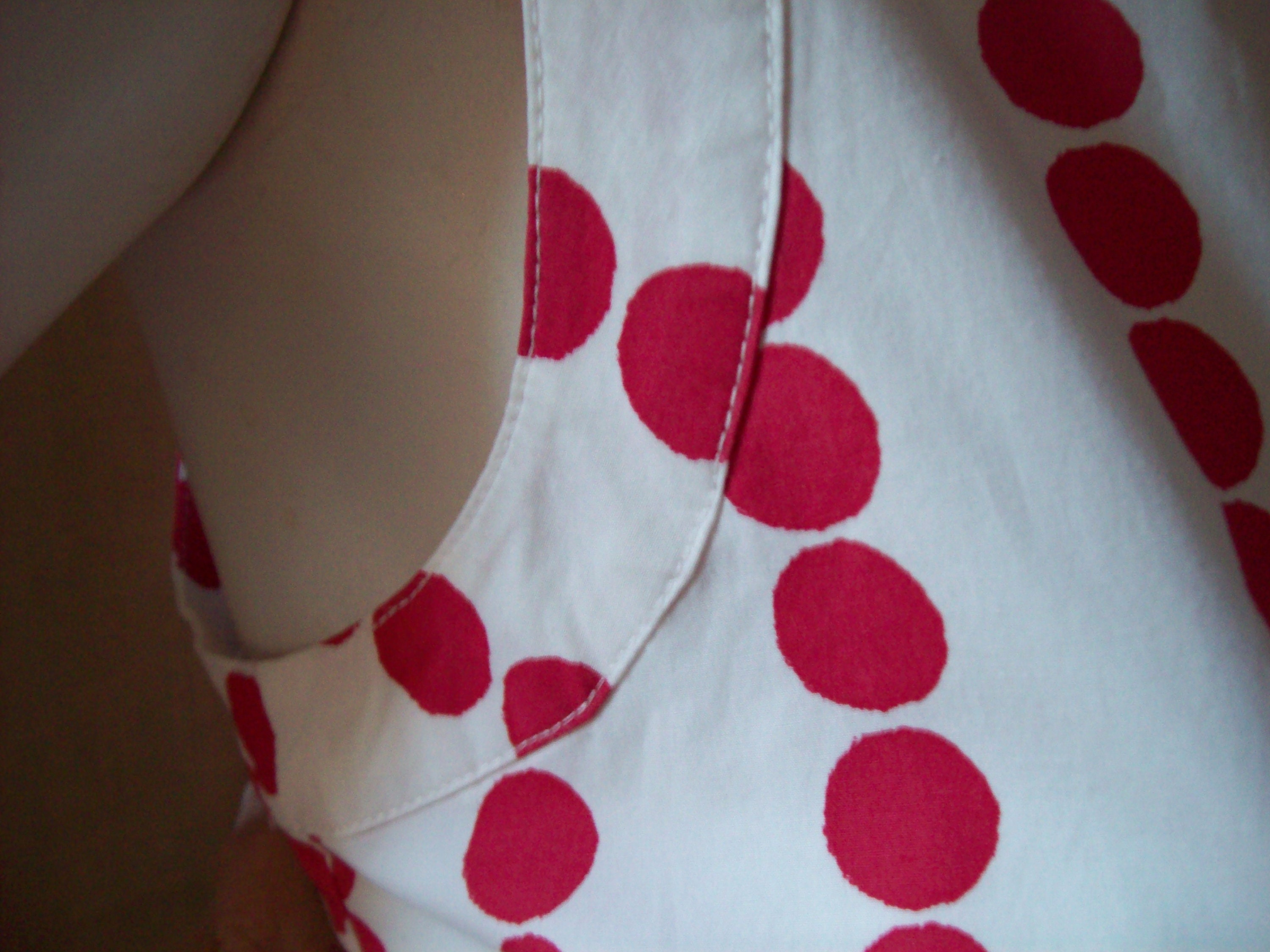 Sock Hop Doo Wop Dress 50's Dance Soda Fountain Bobbie Soxer Cherry Red ...