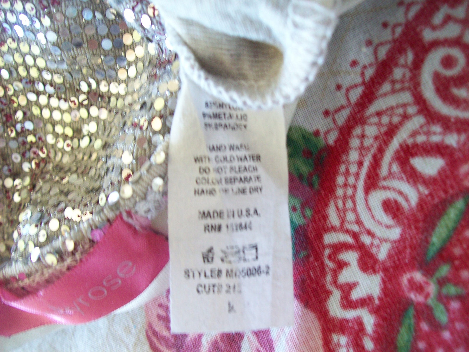 Silver Variegated Bodycon Silver-red Variegated Spangles - Etsy