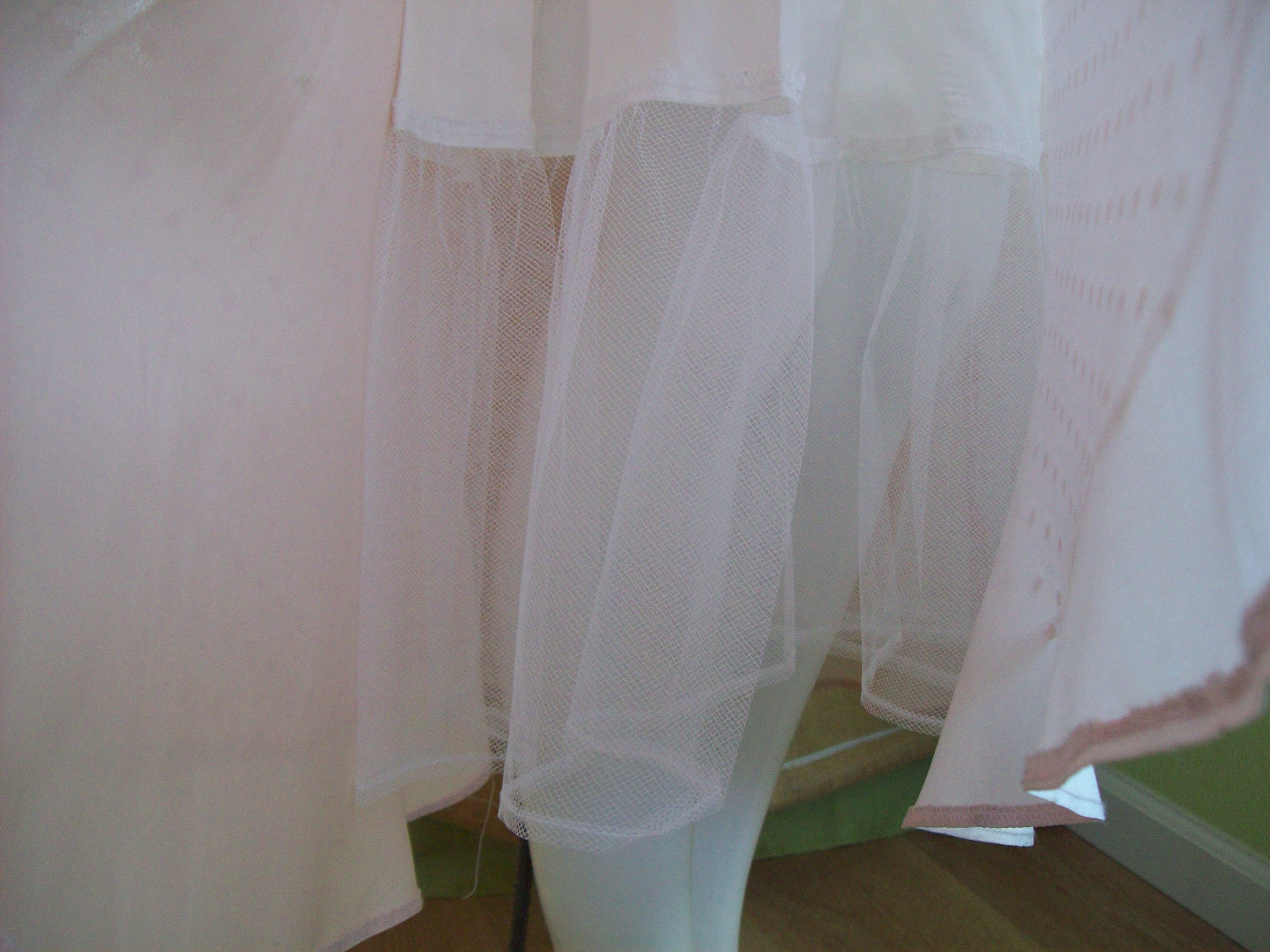 Pink Tulle Dress Swiss Dot Tulle Satin Lined Puff Crinolin - Etsy