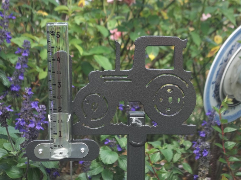 Tractor Rain Gauge - Etsy