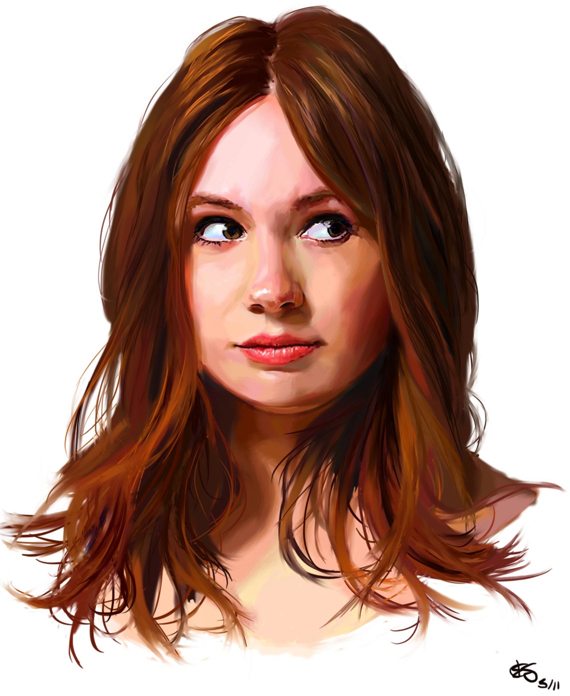 Custom Digital Portrait, Digital Painting, Realistic Digital Art ...