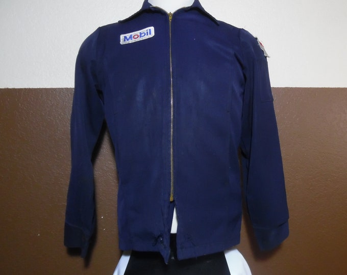 Vintage Unitog Petroliana Service Gas Station Attendant's Jacket Coat ...