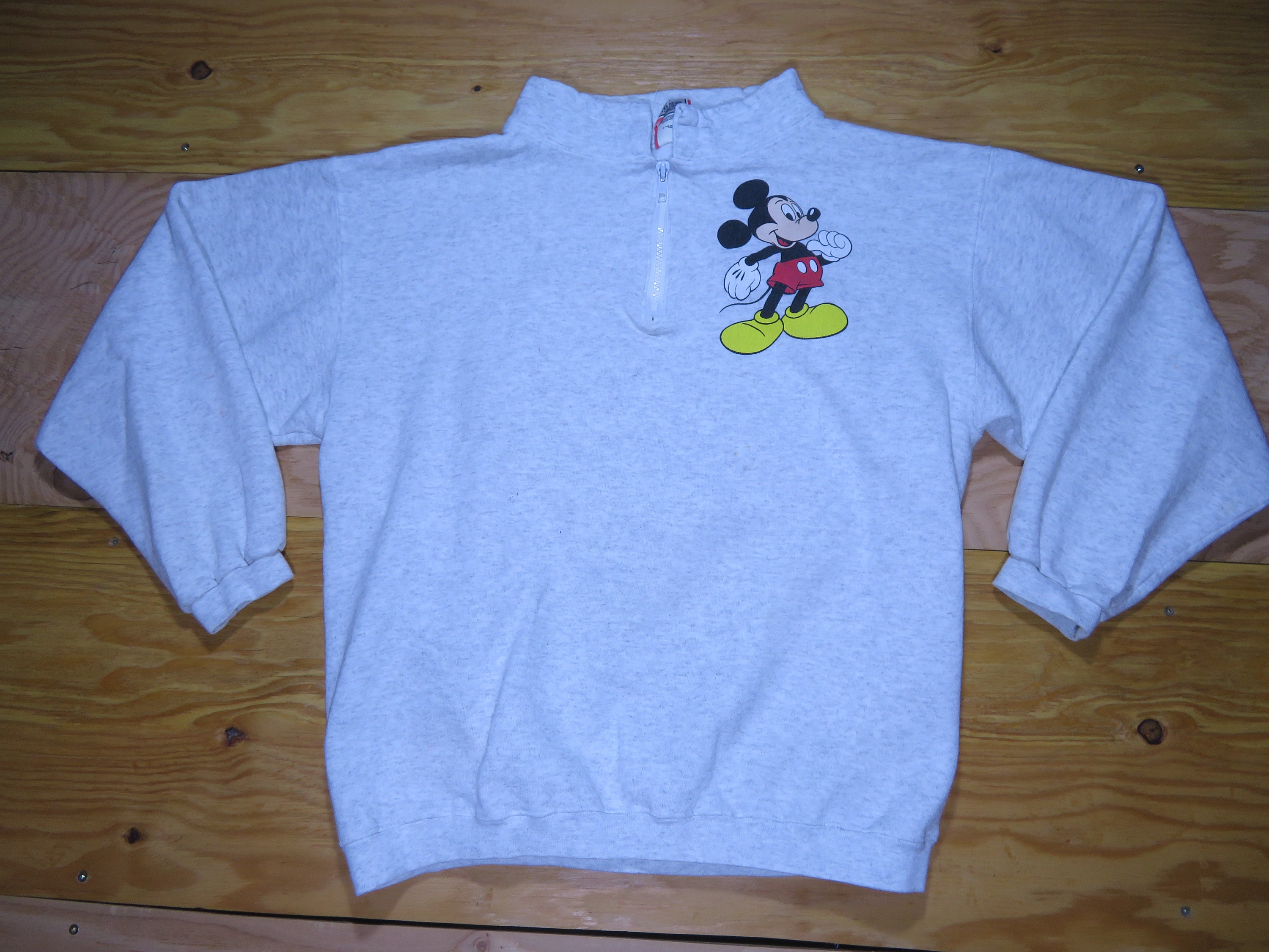 Mickey Mouse Quarter Zip - Etsy Mickey Mouse Quarter Zip - Etsy