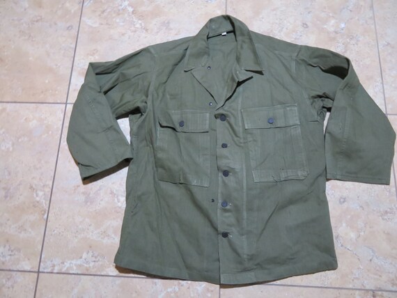 Vintage NWOT Military WWII HBT Uniform Jacket 13 Star… - Gem