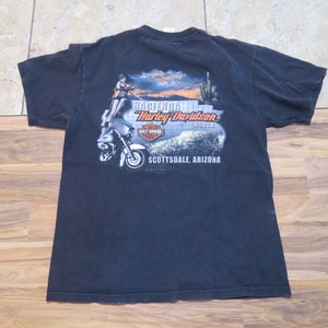 Harley Davidson Evil Clown Graphic Hacienda Scottsdale Black Orange T-shirt Halloween Style - Etsy