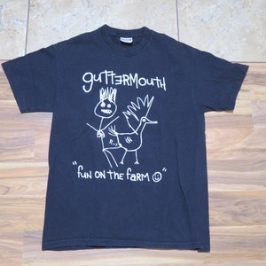 Guttermouth Chickenfuer Punk Rock Band Tour Black T-shirt Sz M Chicken ...