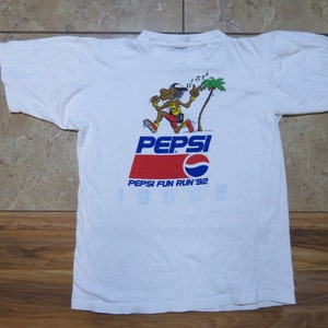Vintage Pepsi Run Shirt - Etsy