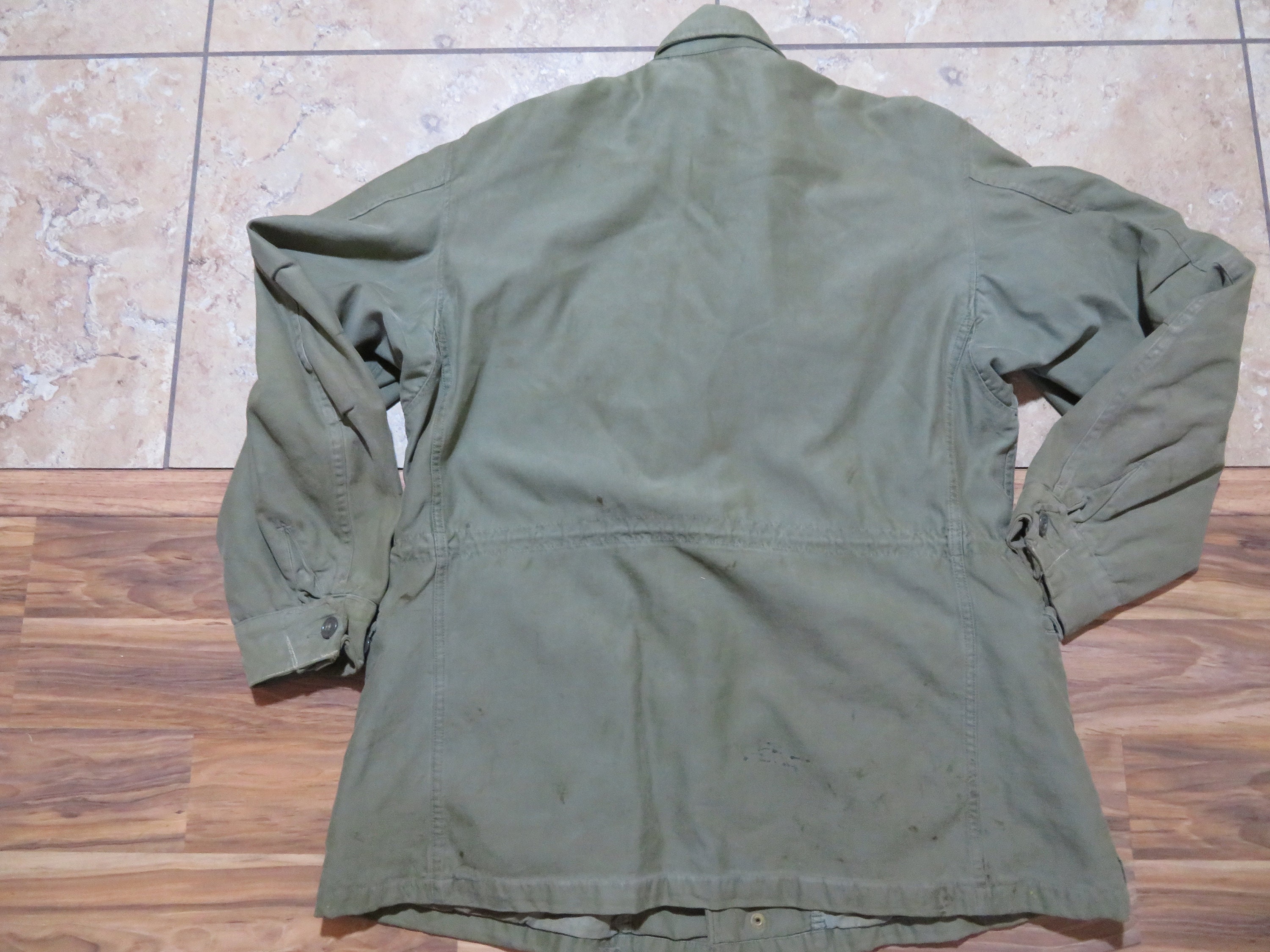 Vintage Military Mans Field Coat Uniform Army Coat OD Green - Etsy