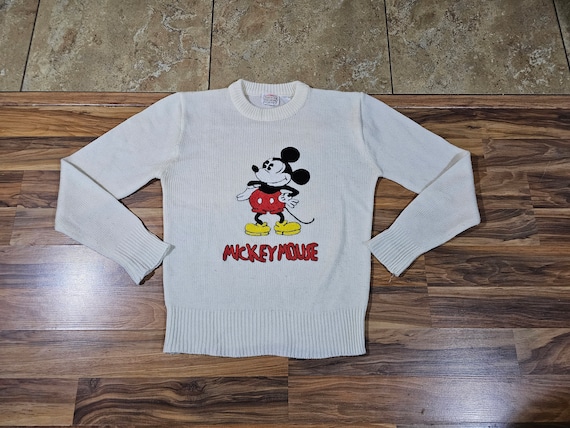 Vintage 80s Mickey Mouse Disney Character Fashions Kn… - Gem