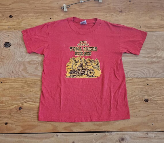 Vintage 1988 Harley Davidson Yuma Prison Run Squirrel… - Gem