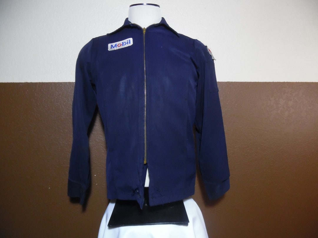 Vintage Unitog Petroliana Service Gas Station Attendant's Jacket Coat ...