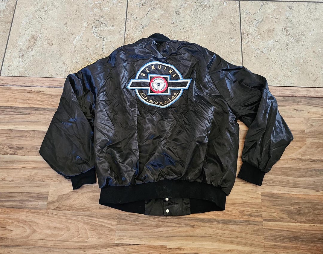 Vintage Genuine Chevrolet National Counsil Corvette Club CHEVY Jacket ...