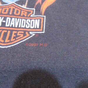 Harley Davidson Evil Clown Graphic Hacienda Scottsdale Black Orange T-shirt Halloween Style - Etsy