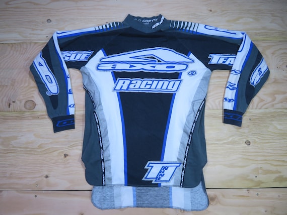 Vintage AXO Racing Team Issue Motocross Motorcycle Sh… - Gem