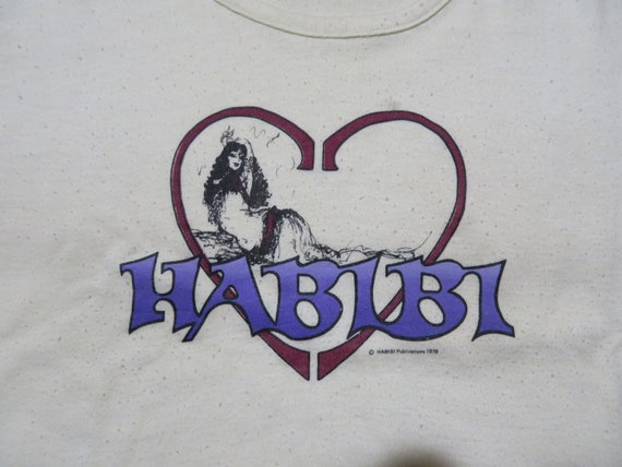 Rare! Vintage 1979 Habibi Movie Promo Heart Naked La… - Gem
