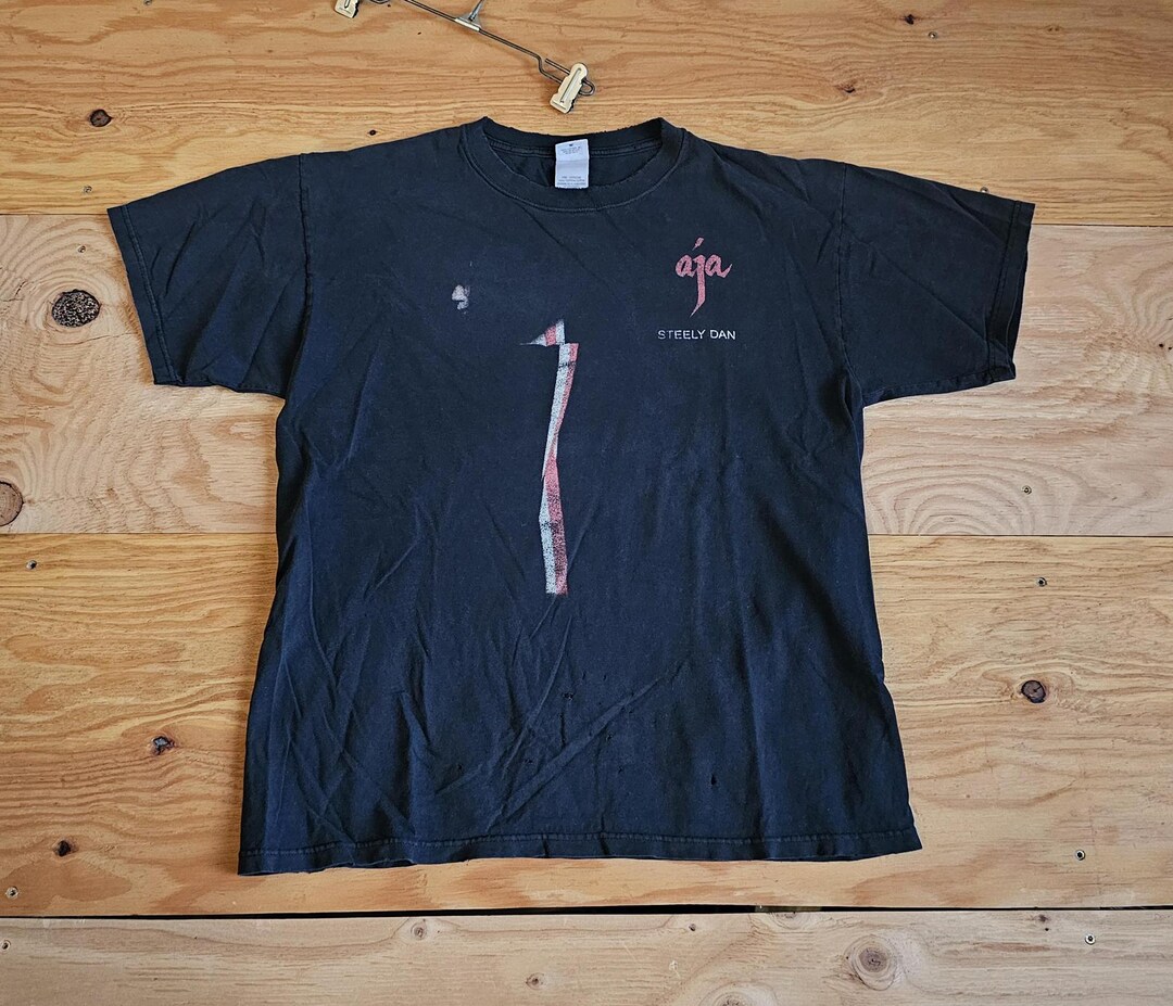 Steely Dan Aja North American Rock Band Concert Tour Sz L Black Red - Etsy
