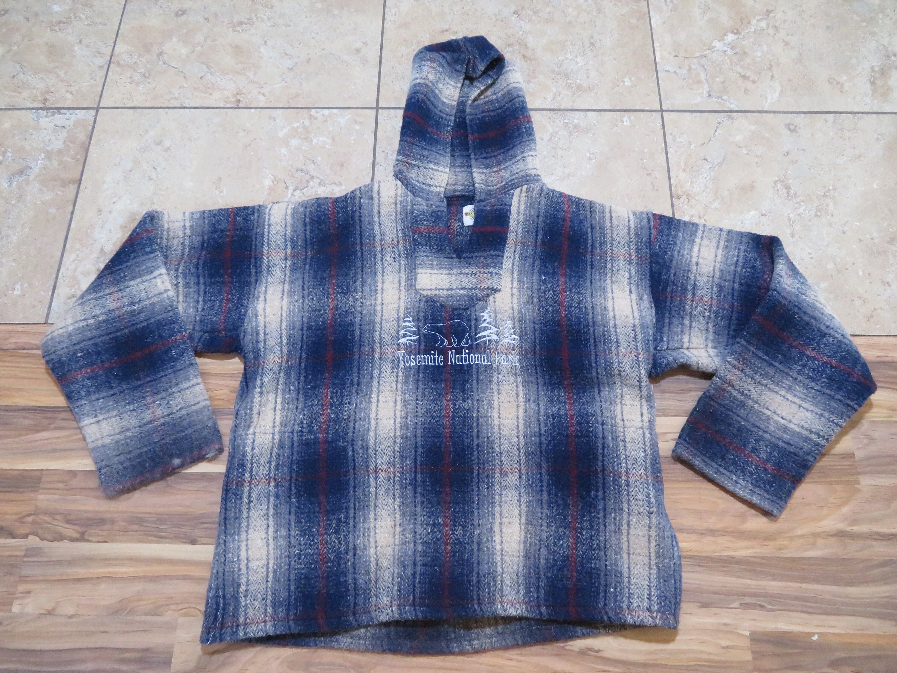 Plaid Baja Hoodie - Etsy Plaid Baja Hoodie - Etsy