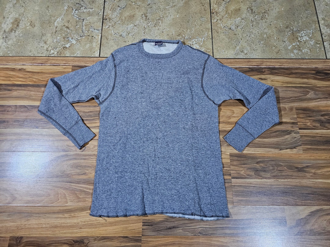 Vintage Duofold Two Layer Long Sleeve Thermal Style Light Gray Shirt Top Sz XL - Etsy