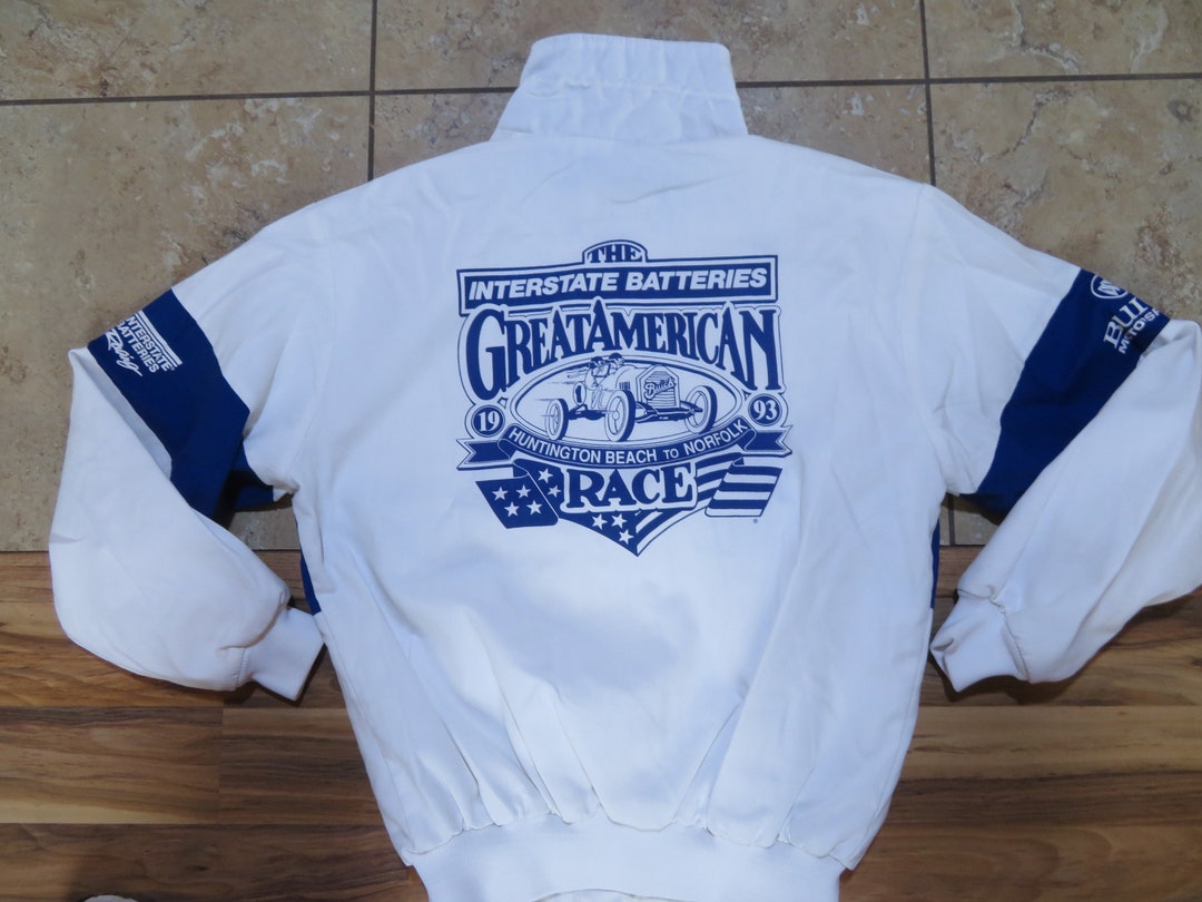 Vintage ESPN Great American Race 1993 Lightweight Jacket Hunnington ...