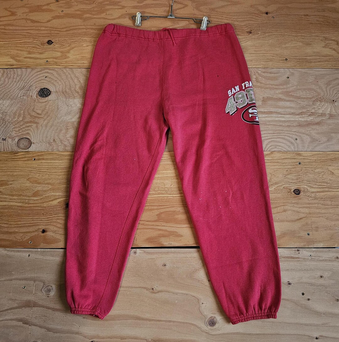 Vintage 1990 San Francisco 49ers Logo 7 Sweatpants Gold Red White Sz XL ...