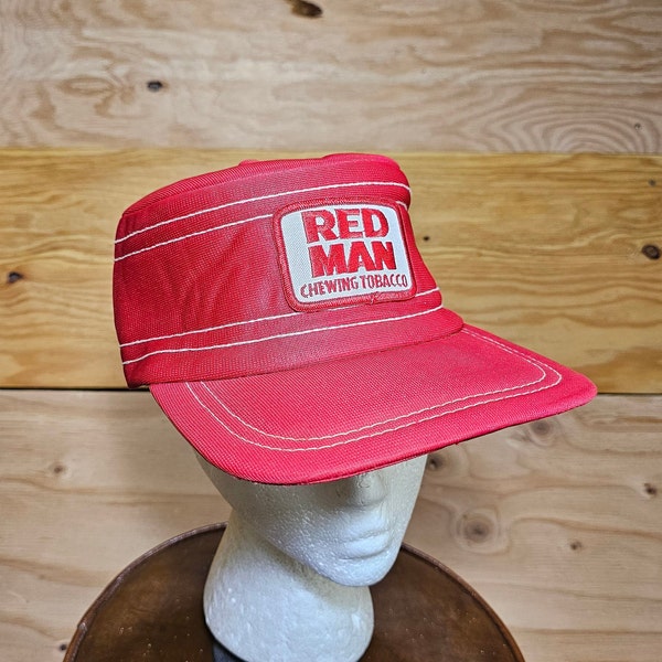 Red Man Tobacco Hat - Etsy