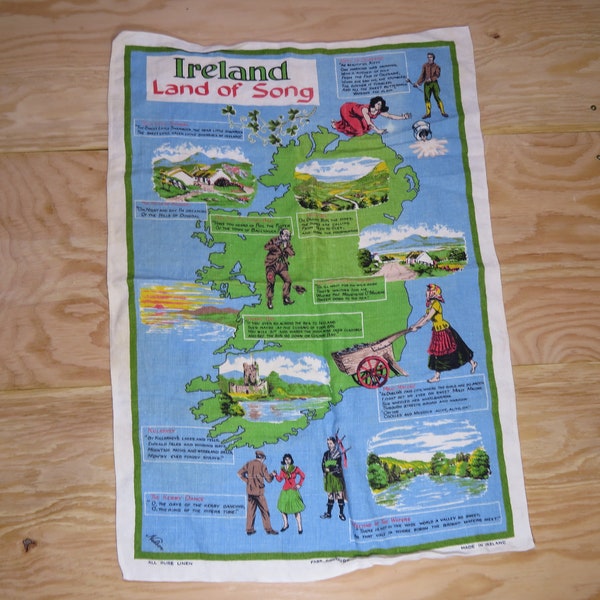 Vintage Irish Linen - Etsy
