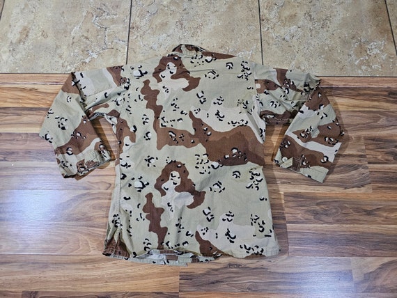 Vintage Military Desert Chocolate Chip Camouflage Com… - Gem