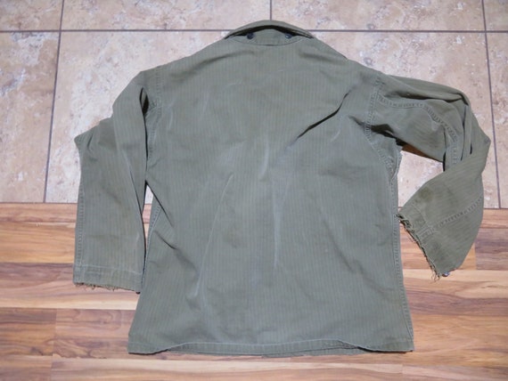 Vintage HBT Military EBT 13 Star Buttons Field Shirt … - Gem