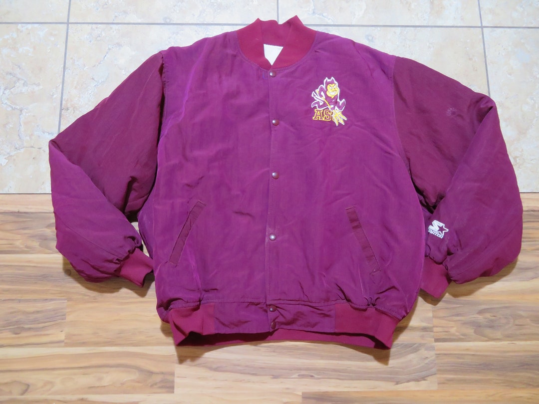 Vintage Starter Arizona State University Sun Devils Jacket ASU - Etsy