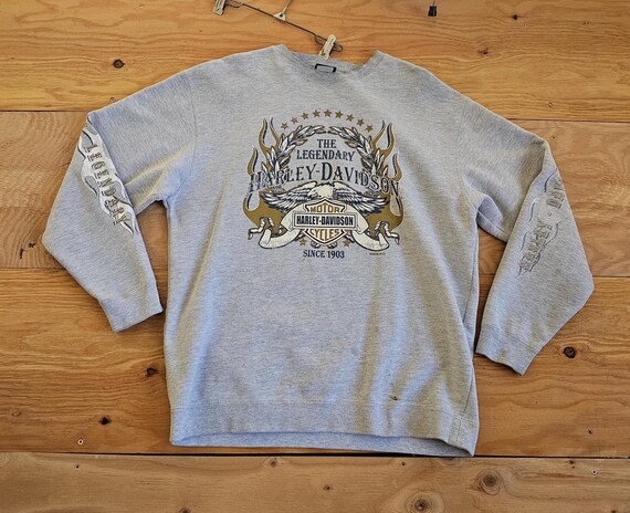 Harley Davidson Legendary Las Vegas Sweatshirt Double… - Gem