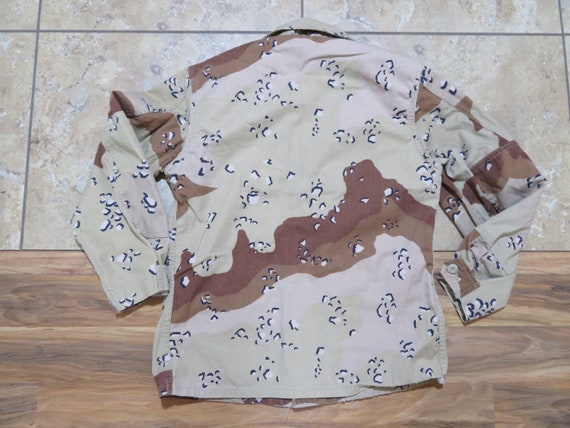 Vintage Military Desert Chocolate Chip Camouflage Com… - Gem