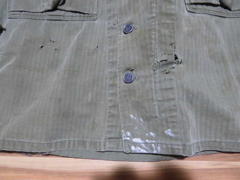 Vintage HBT Military EBT 13 Star Buttons Field Shirt Jacket - Etsy