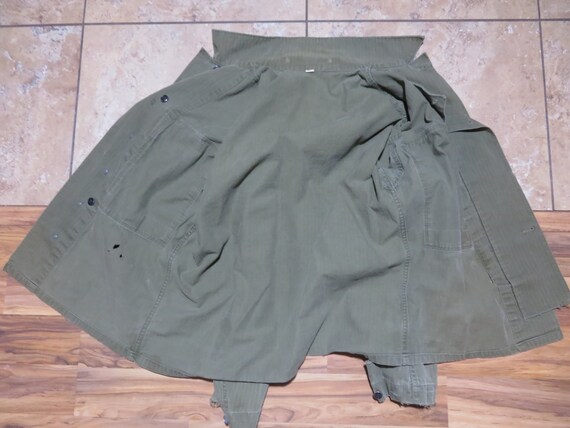 Vintage HBT Military EBT 13 Star Buttons Field Shirt … - Gem