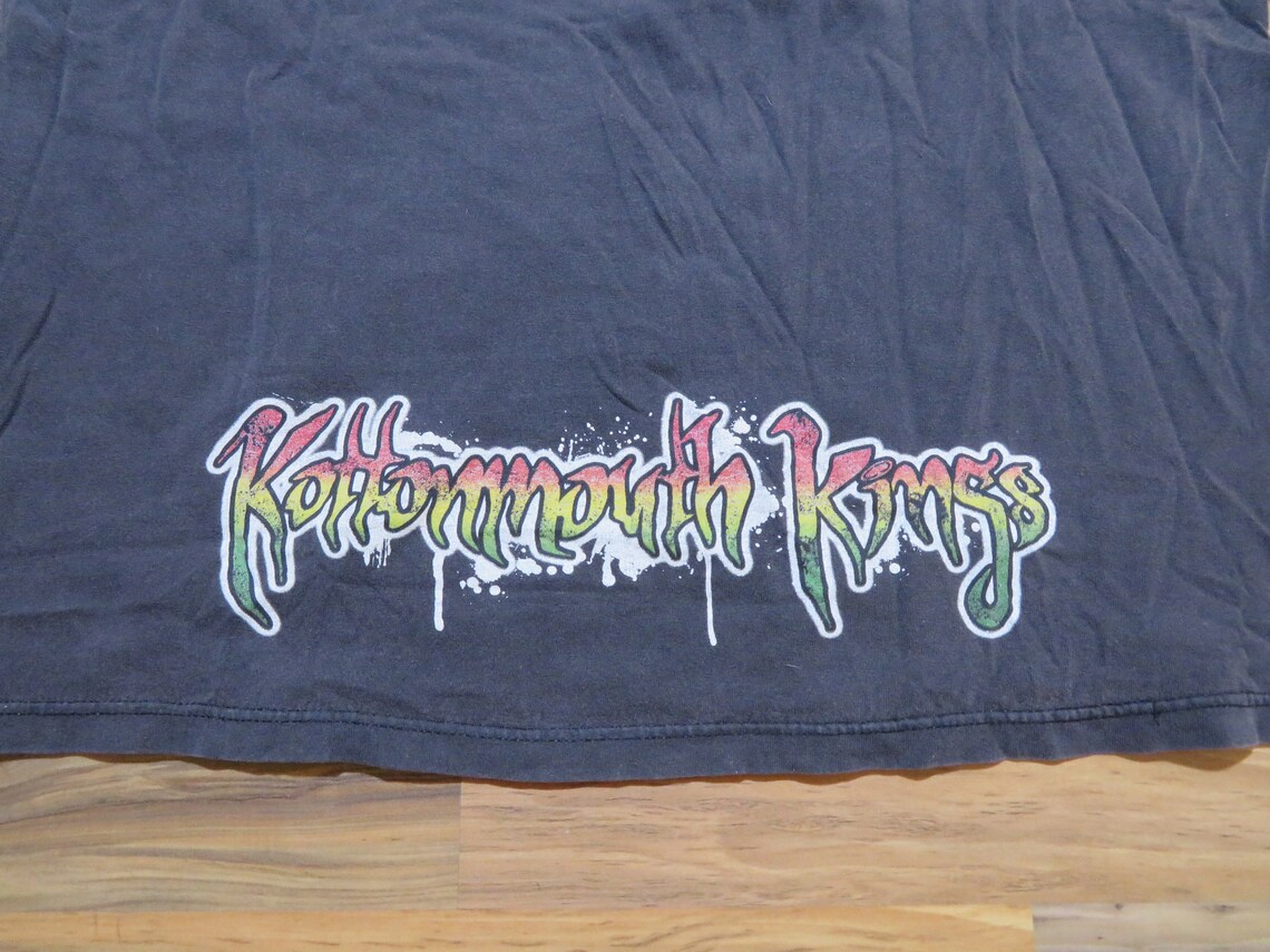 Kottonmouth Kings KMK Graphiti Style Black T-shirt Sz 2XL Rock - Etsy