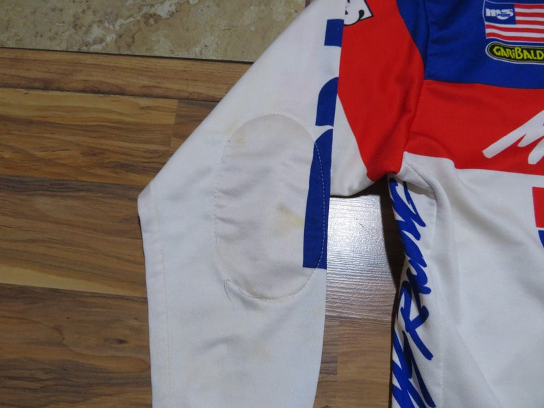 Vintage Honda Racing HRC Motocross Jersey Shirt White Red Blue - Etsy