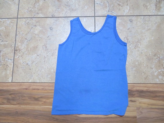 Vintage 1970s Tarzan Wrestles Alligator Tank Top Shir… - Gem