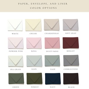 Printed Save the Dates and Envelope, Save the Dates on Handmade Paper ...