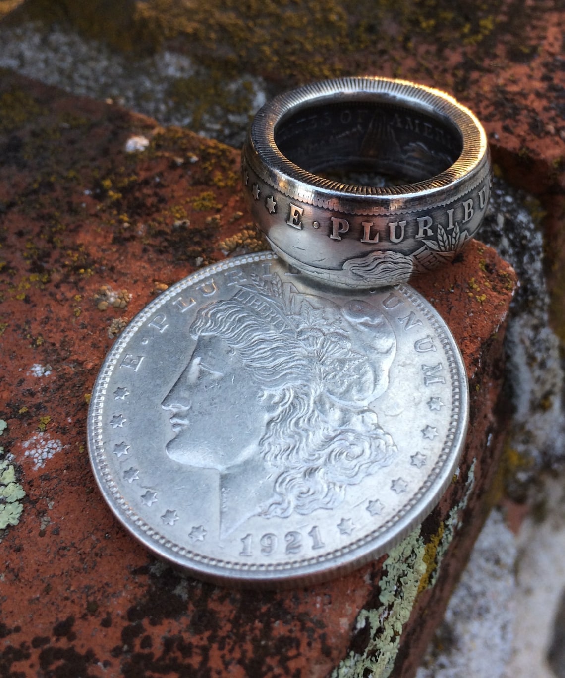 Morgan Silver Dollar Coin Ring - Etsy