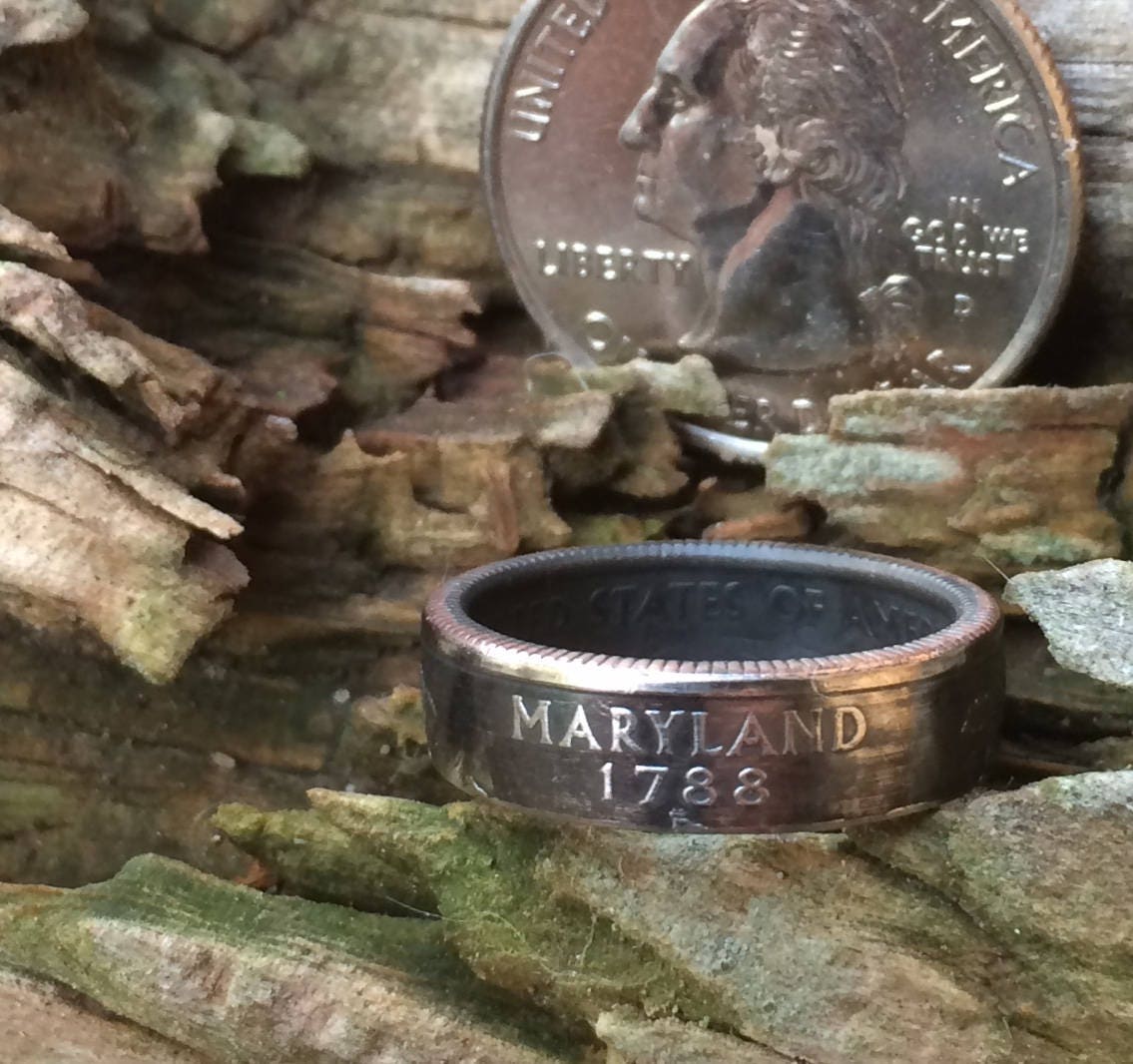 Quarter Coin Rings