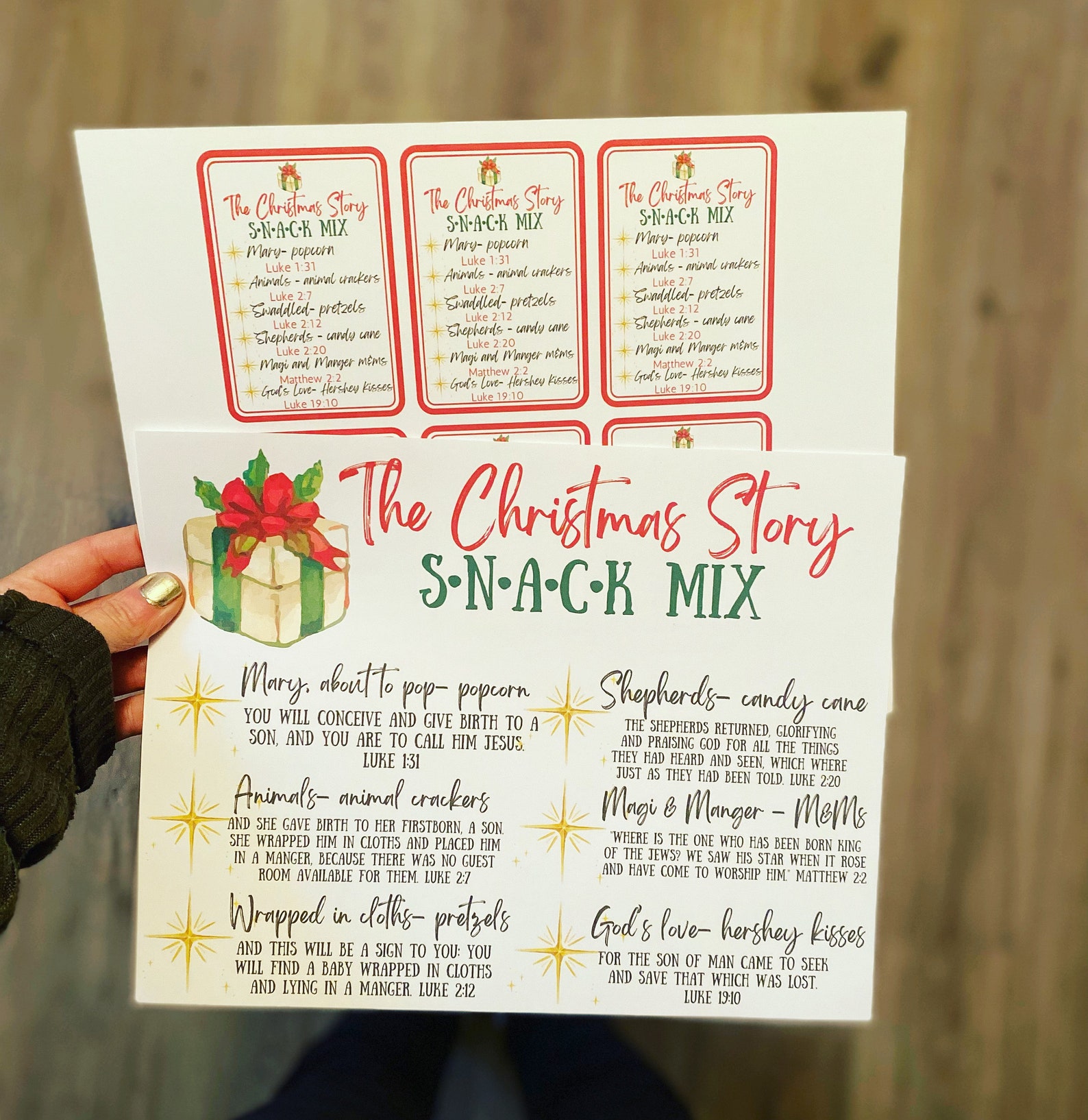 Christmas Story Snack Mix, Christmas Snacks, Christmas Snack Ideas, Kid ...
